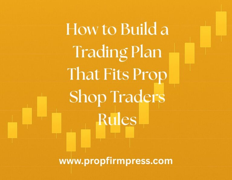 How to Build a Trading Plan That Fits Prop Shop Traders Rules - Prop ...