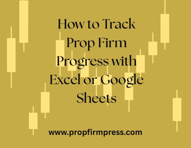 How to Track Prop Firm Progress with Excel or Google Sheets - Prop Firm ...