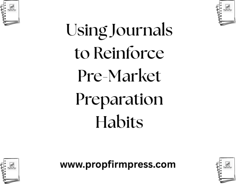 Using Journals to Reinforce Pre-Market Preparation Habits - Prop Firm Press